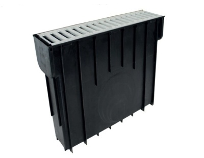 SABdrain Channel/Shallow Channel Sump Unit A15 Galvanised Grate ...