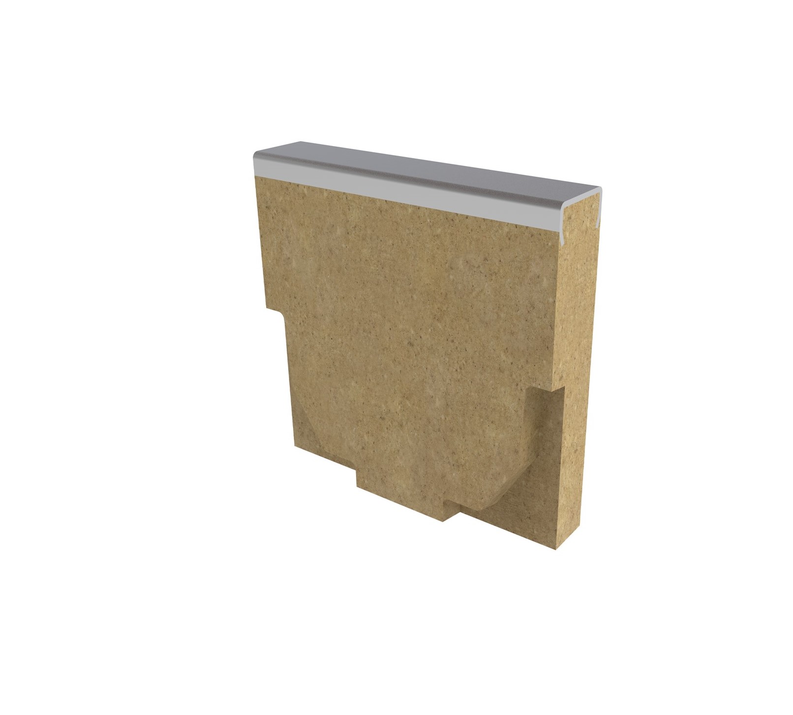 Polymer Concrete End Cap | Plain End Cap | CD-SE10.E20 | Drainage Channel