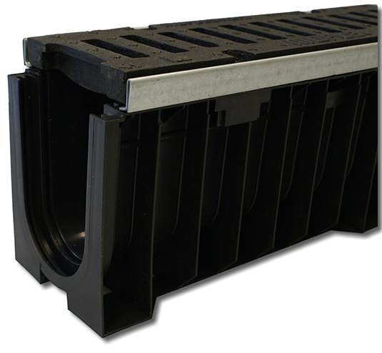 Mufle F900 Drainage Channel x 1m D/I Grate | Drainage Channel